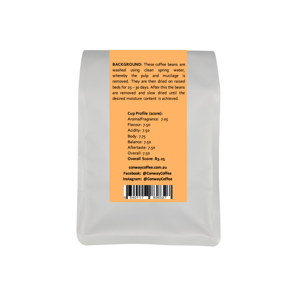 INDIA YERCAUD - ROASTED – Conway Coffee